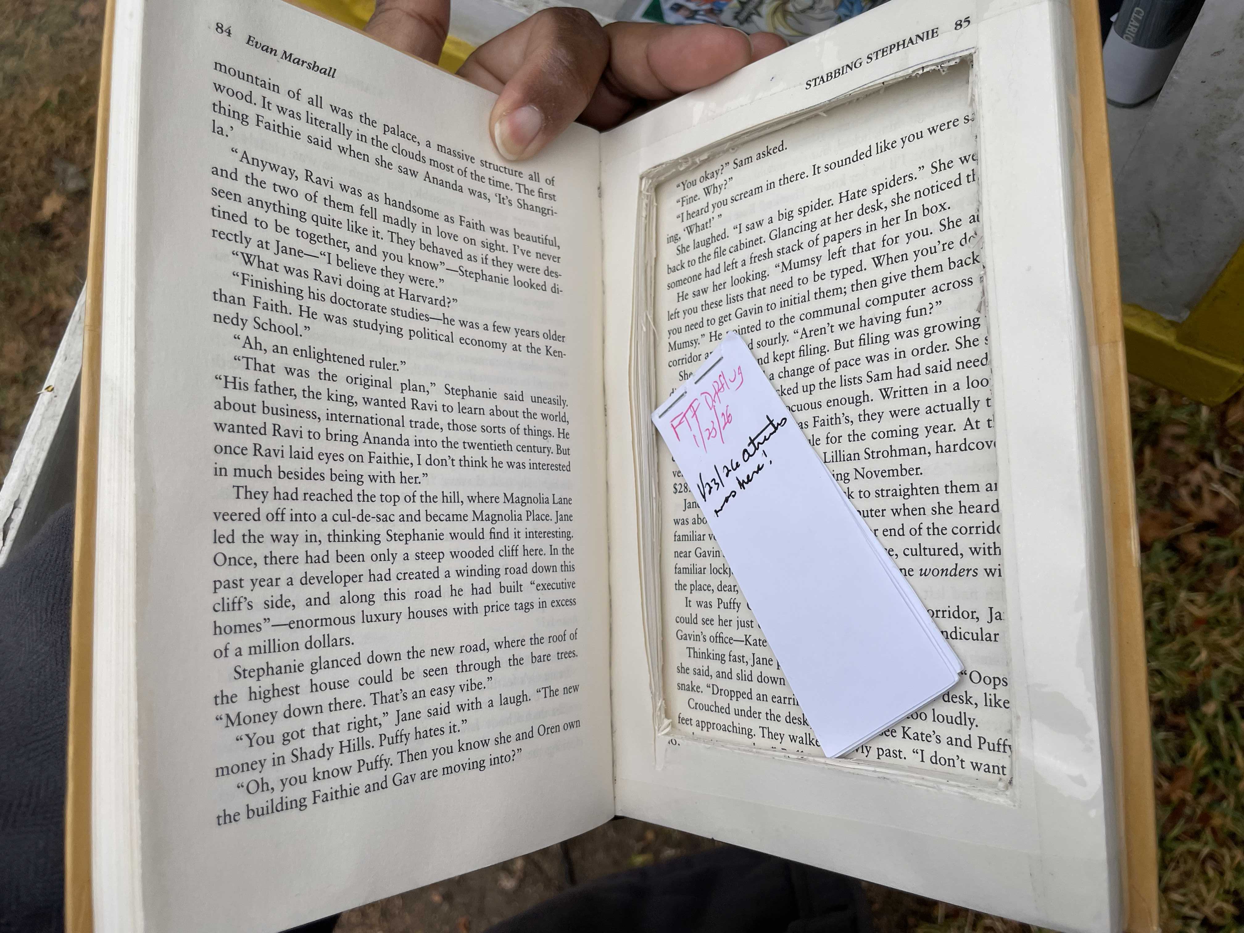 Take A Look! It’s In A Book! – Geocaching While Black